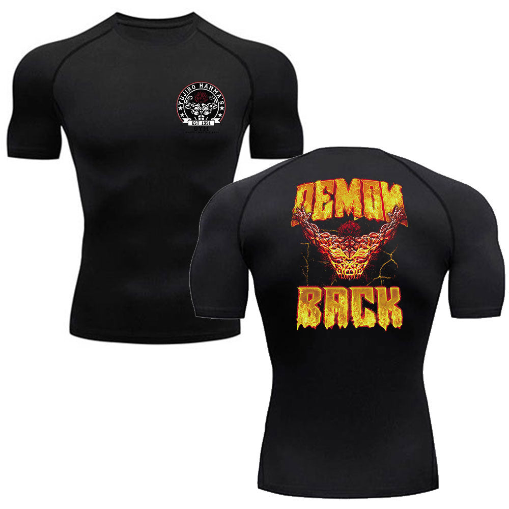 Compression shirt - Demon Back – HeroFitGym